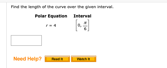 Solved Find the length of the curve over the given interval. | Chegg.com