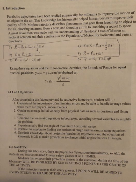 Solved If initial velocity, va is known; initial angle θο is | Chegg.com