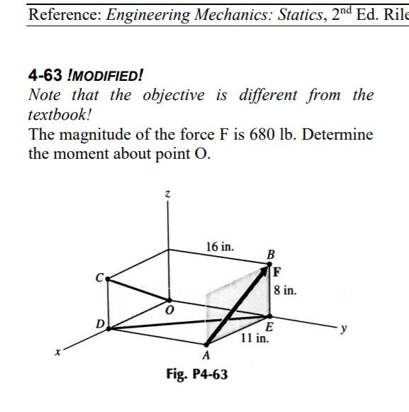 Solved Reference: Engineering Mechanics: Statics, 2nd Ed. | Chegg.com