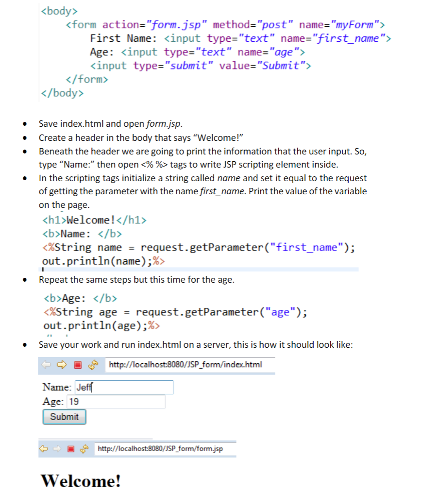 ictivity One: Login using servlets - In Eclipse IDE, | Chegg.com