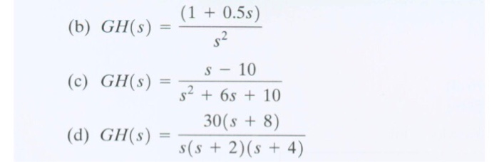 Solved P8.1 Sketch the polar plot of the frequency response | Chegg.com