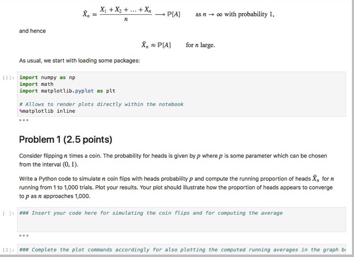 Solved Python Homework 3: Monte Carlo Method The Monte Carlo | Chegg.com