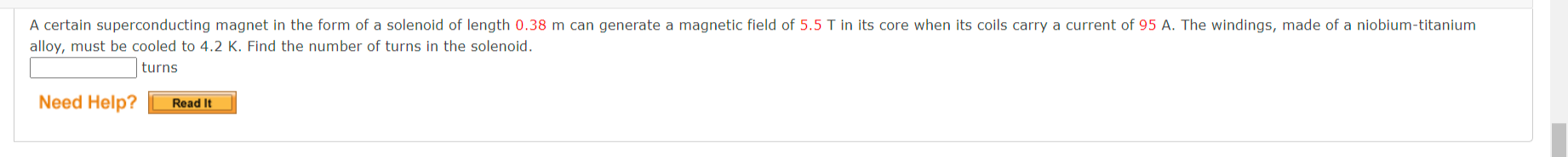Solved alloy, must be cooled to 4.2 K. Find the number of | Chegg.com