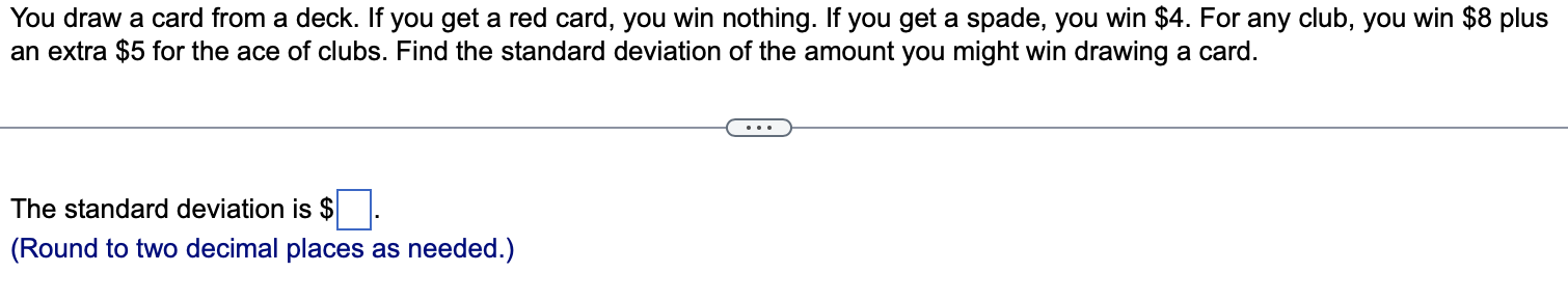 Solved You draw a card from a deck. If you get a red card, | Chegg.com