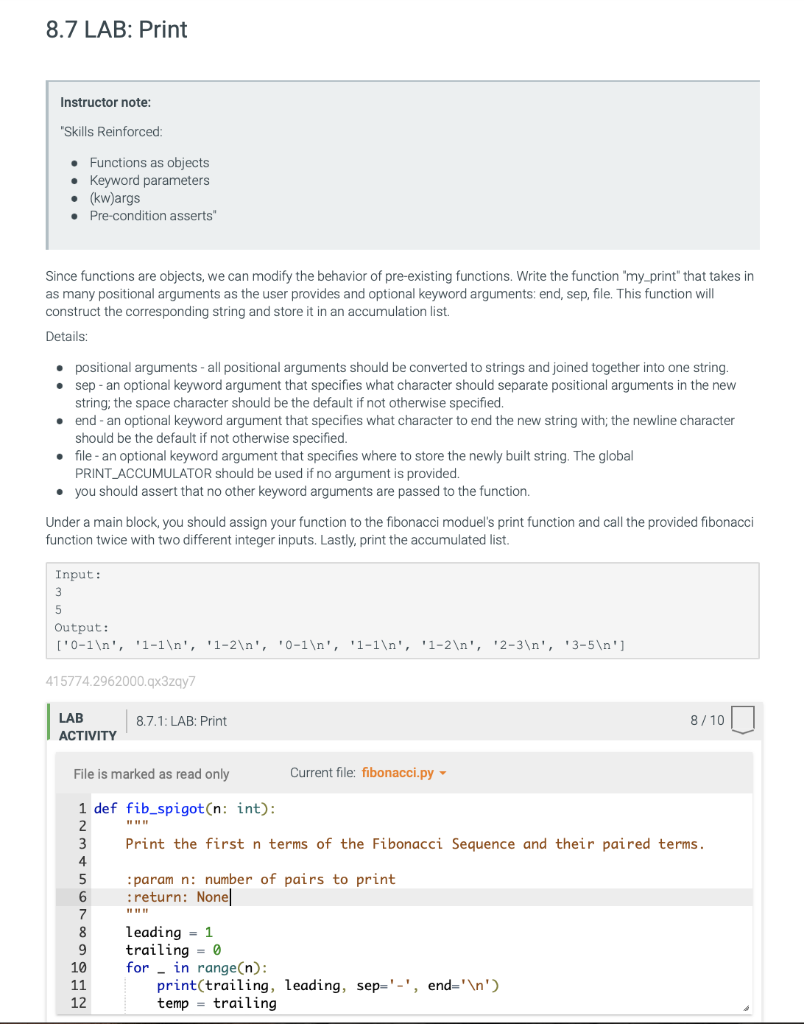 Solved Since functions are objects, we can modify the | Chegg.com