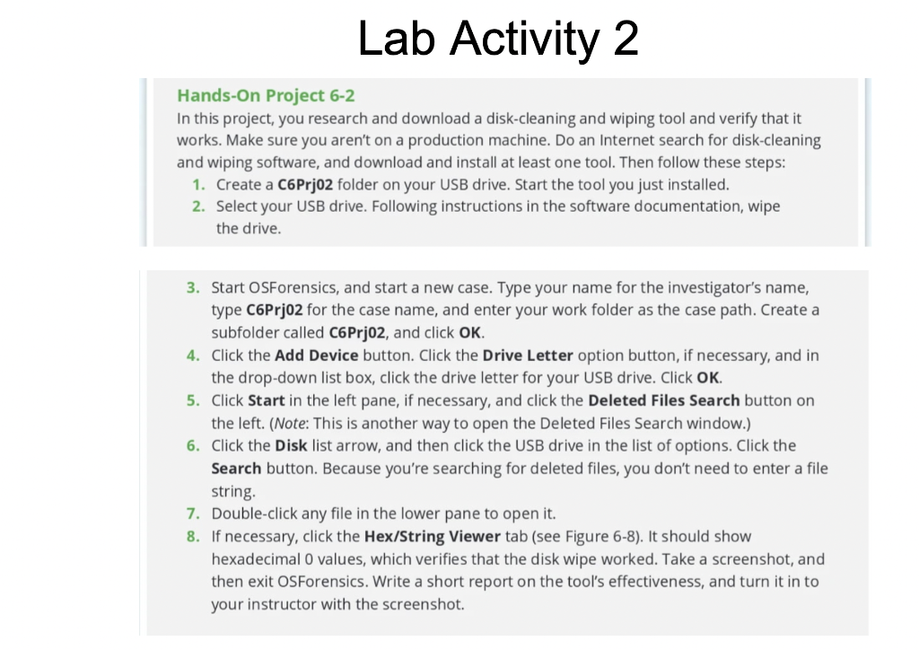 Before starting these projects, create a | Chegg.com