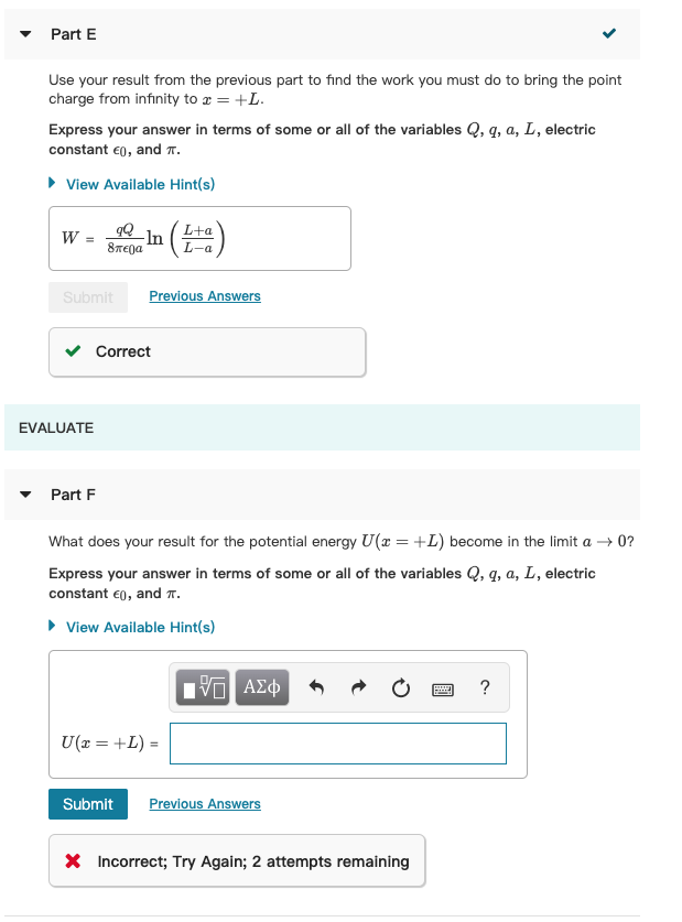 Solved Positive electric charge Q is distributed uniformly | Chegg.com