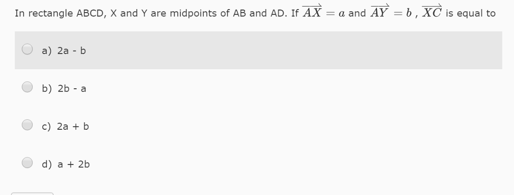 Solved In rectangle ABCD, X and Y are midpoints of AB and | Chegg.com