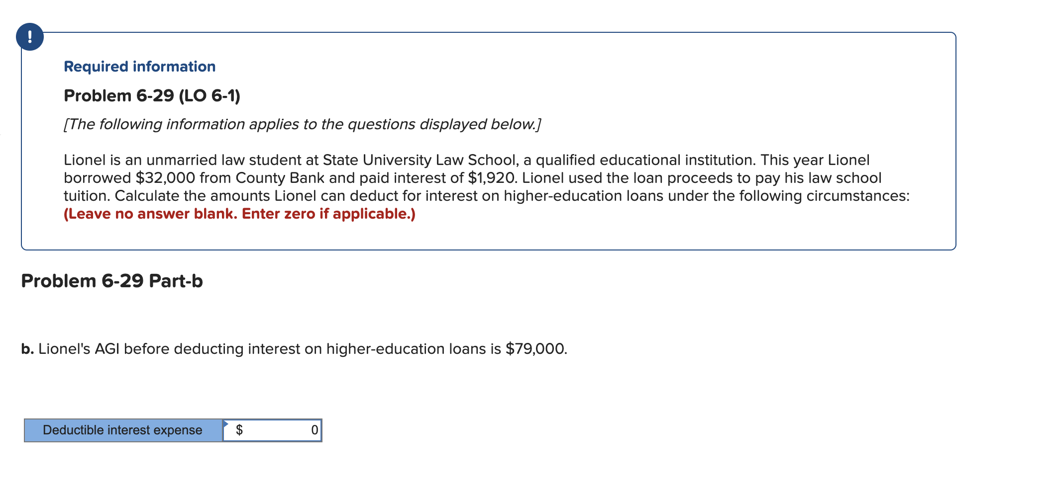Solved Required information Problem 6-29 (LO 6-1) [The | Chegg.com Solved Required information Problem 6-29 (LO 6-1) [The | Chegg.com