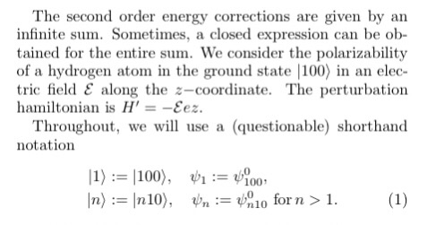 Solved The second order energy corrections are given by an | Chegg.com