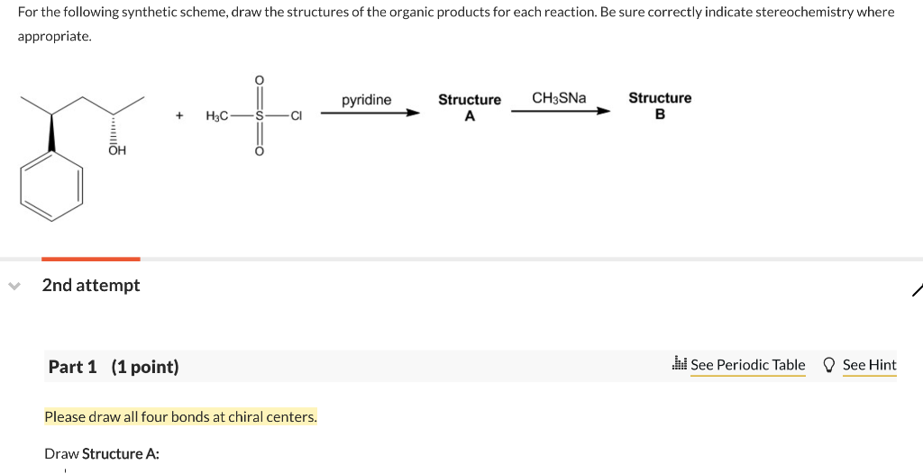Solved For the following synthetic scheme, draw the | Chegg.com Solved For the following synthetic scheme, draw the | Chegg.com