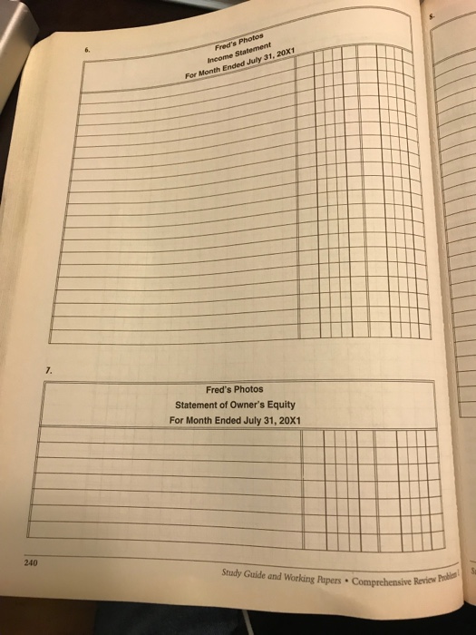 Solved Using the data from pages 213-214 from the text book | Chegg.com