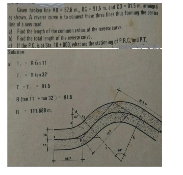 Solved Given broken line AB = 57,6 m., BC = 91.5 m, and CD = | Chegg.com Solved Given broken line AB = 57,6 m., BC = 91.5 m, and CD = | Chegg.com