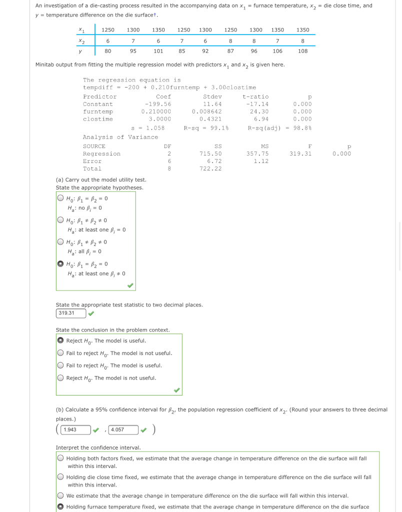 Solved d) Predict the value of moisture content when frying | Chegg.com