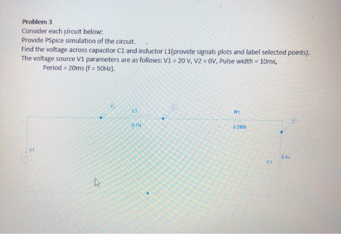 Solved Pspice assignment | Chegg.com