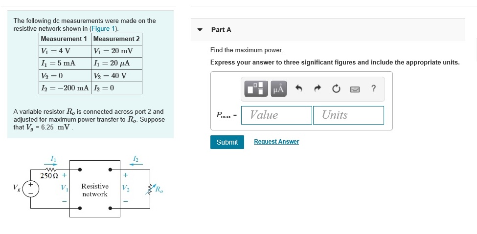 Solved The h parameters for the two-port amplifier circuit | Chegg.com