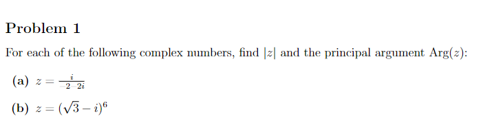 Solved Complex Variable, Show full step of both part of the | Chegg.com