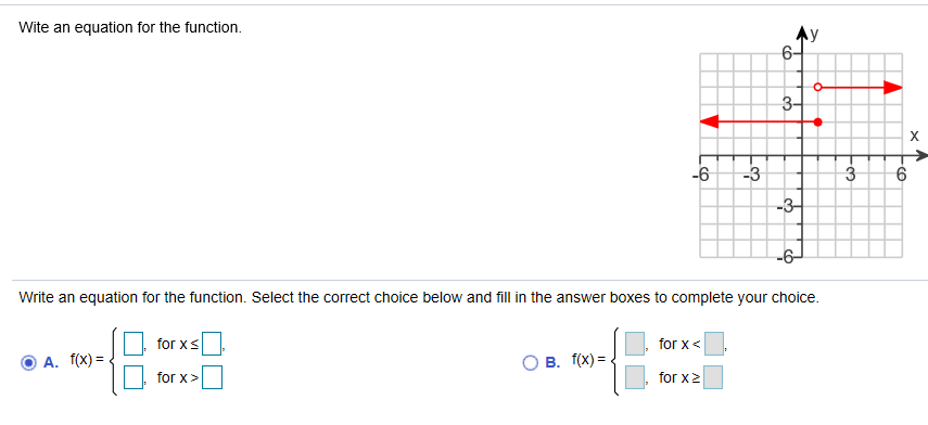 Solved Wite An Equation For The Function Ay Co D 3 X 6 3