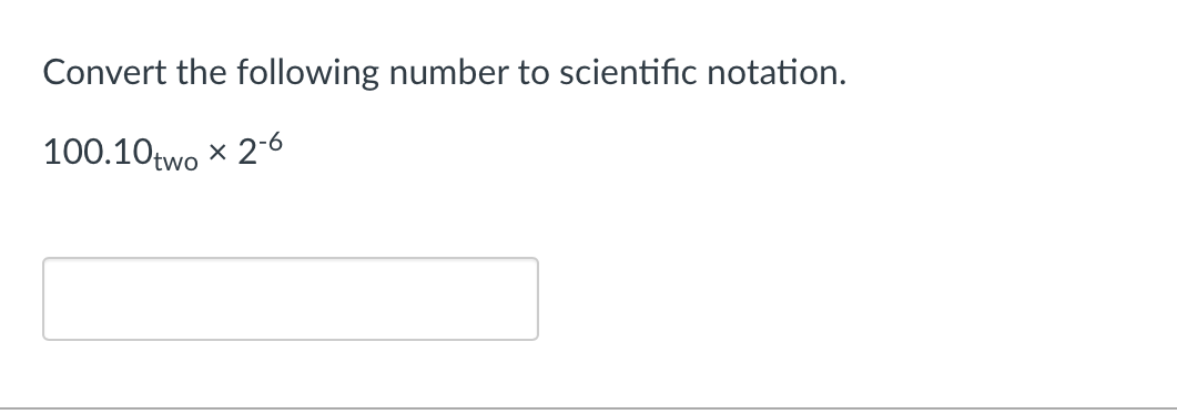 Solved Convert the following number to scientific notation. | Chegg.com