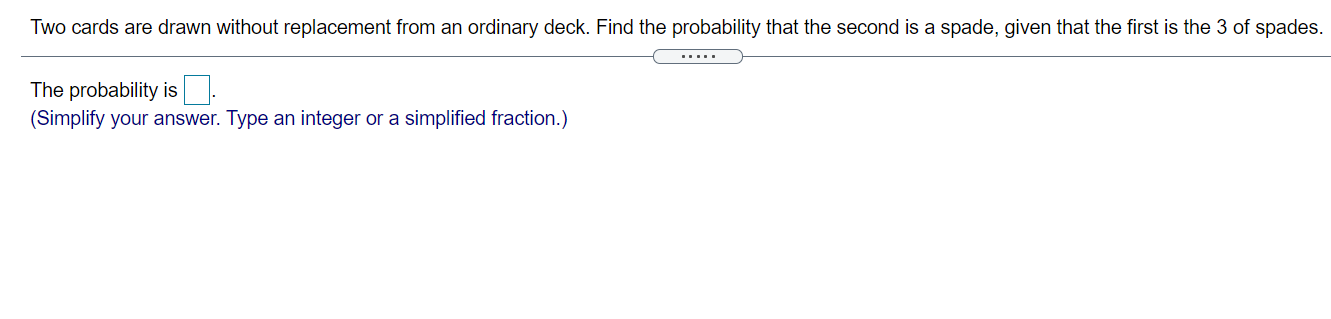 Solved Two cards are drawn without replacement from an | Chegg.com