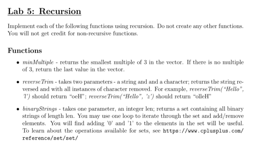 Solved in c++ please functions.h #ifndef | Chegg.com Solved in c++ please functions.h #ifndef | Chegg.com