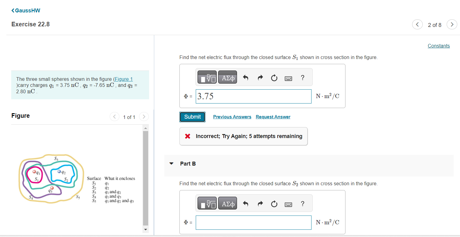 Solved Find the net electric flux through the closed surface | Chegg.com