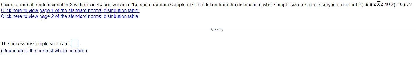 Solved Given a normal random variable X with mean 40 and | Chegg.com