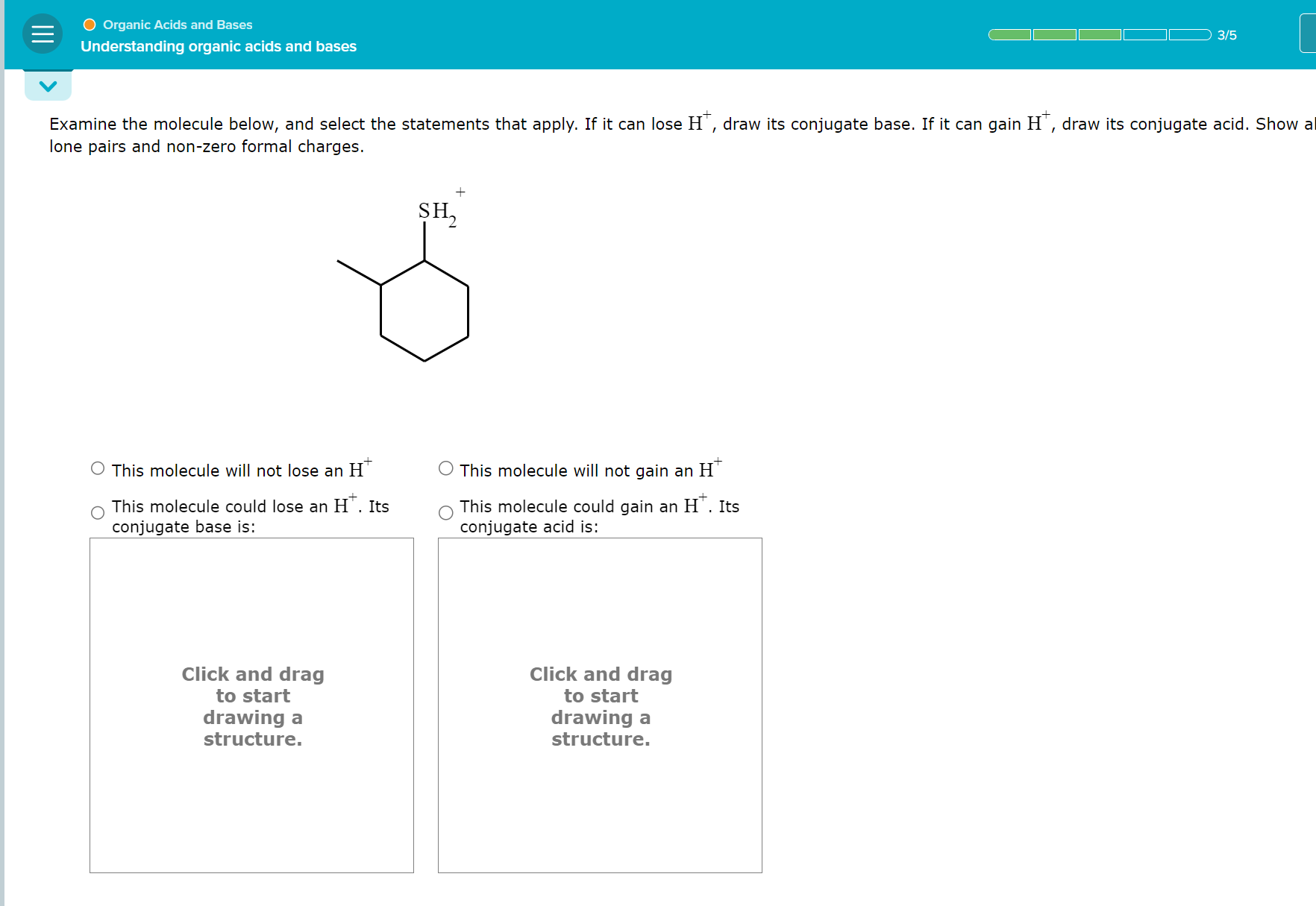 Solved Examine the molecule below, and select the statements | Chegg.com