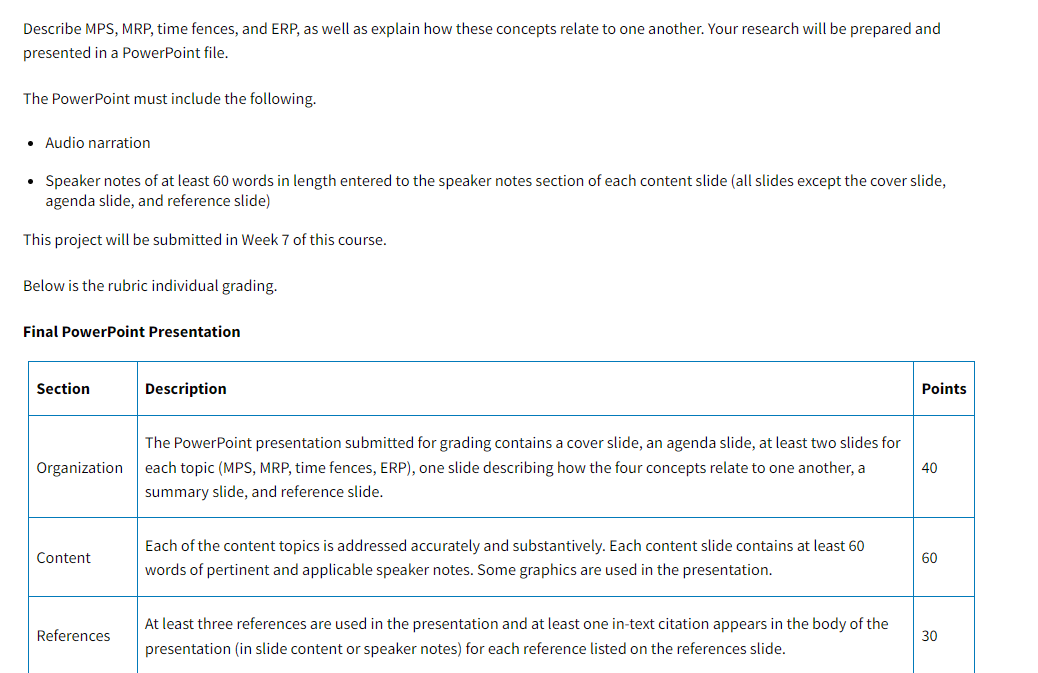 Solved Hi,Disregard the PowerPoint part, but please follow | Chegg.com