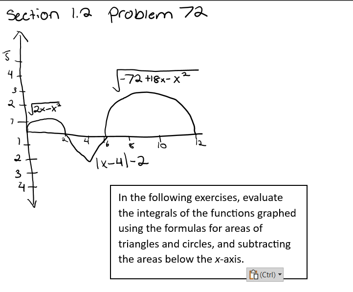 Solved Section 1.2 problem 72 ה ↓ In the following | Chegg.com