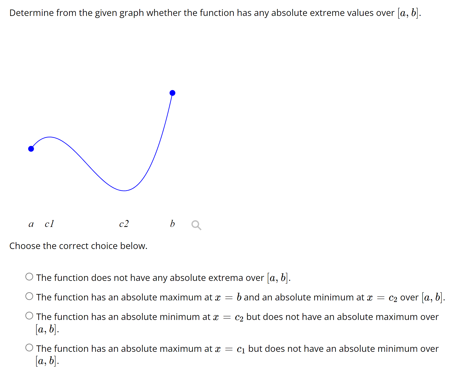 Solved Determine from the given graph whether the function | Chegg.com