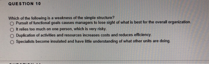 Solved QUESTION 10 Which Of The Following Is A Weakness Of Chegg solved-question-10-which-of-the-following-is-a-weakness-of-chegg