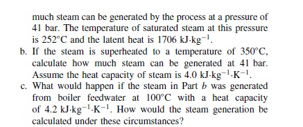 4. The stream data for a process involving an | Chegg.com