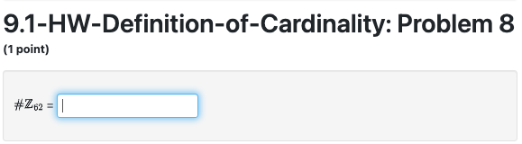 Solved 9.1-HW-Definition-of-Cardinality: Problem 8 (1 | Chegg.com