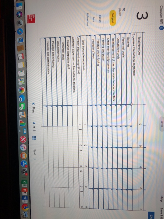 Solved Chapter 6(0) 6 Help Save& Exit Subm 3 case o-su | Chegg.com