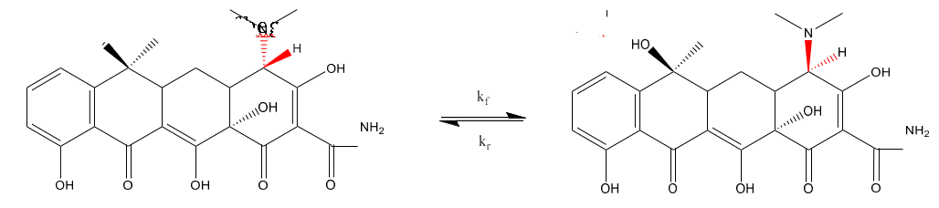 Tetracycline is an antibiotic that degrades via a | Chegg.com