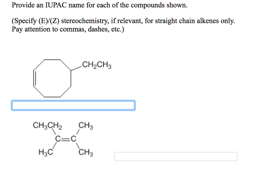 Solved Ch2ch3 Ch Ch2 Ch2ch3 Which Of The Alkenes Above Is