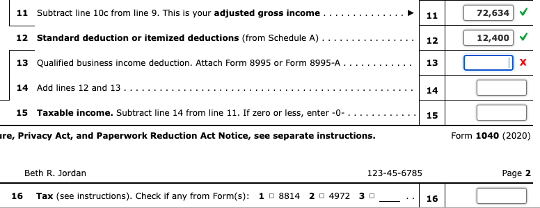 [Solved]: Beth R. Jordan lives at 2322 Skyview Road, Mesa, A