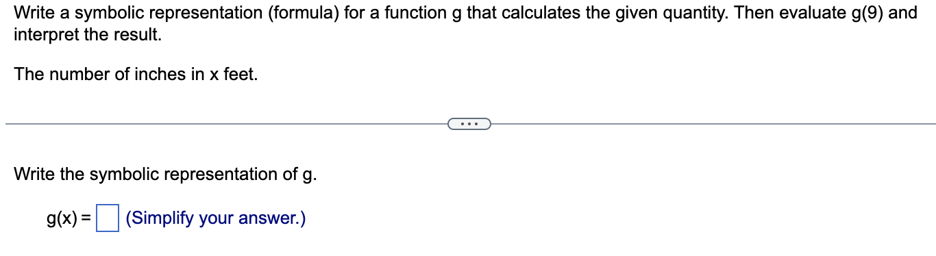 Solved Write a symbolic representation (formula) for a | Chegg.com