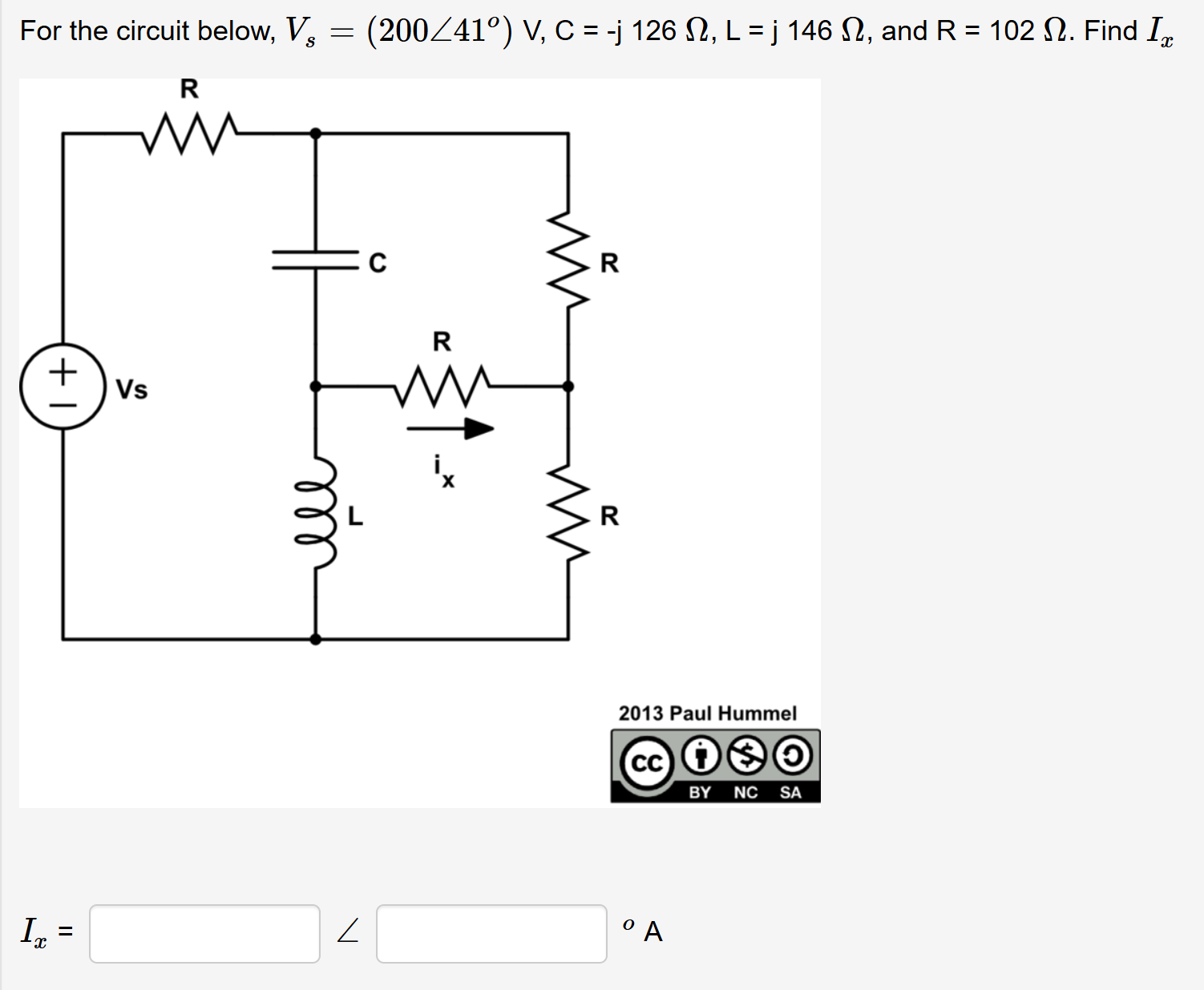 Solved For the circuit below, | Chegg.com