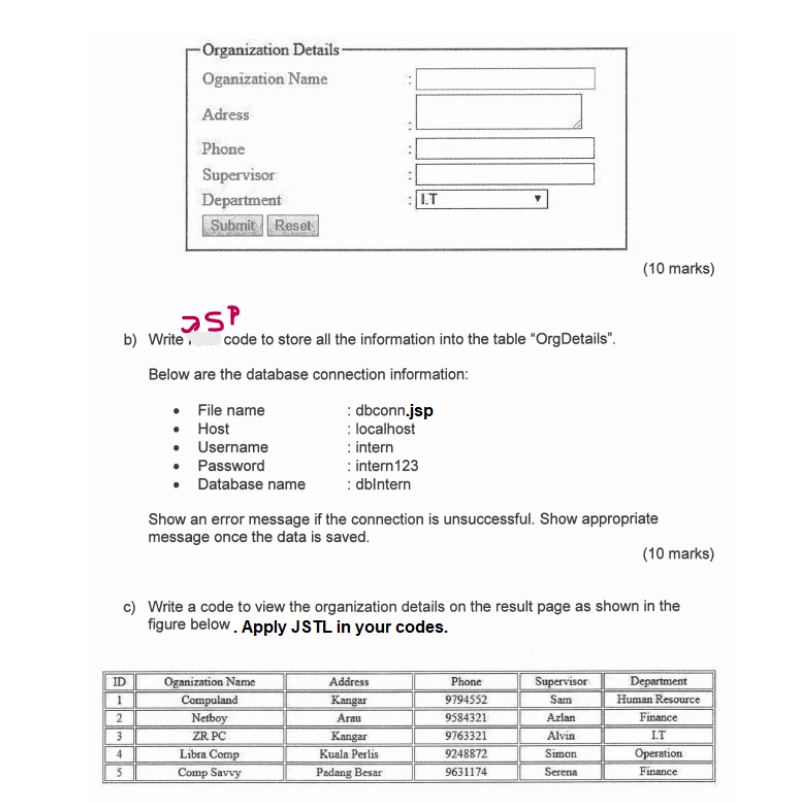 Solved The Department of Computer Scienc requires a new | Chegg.com