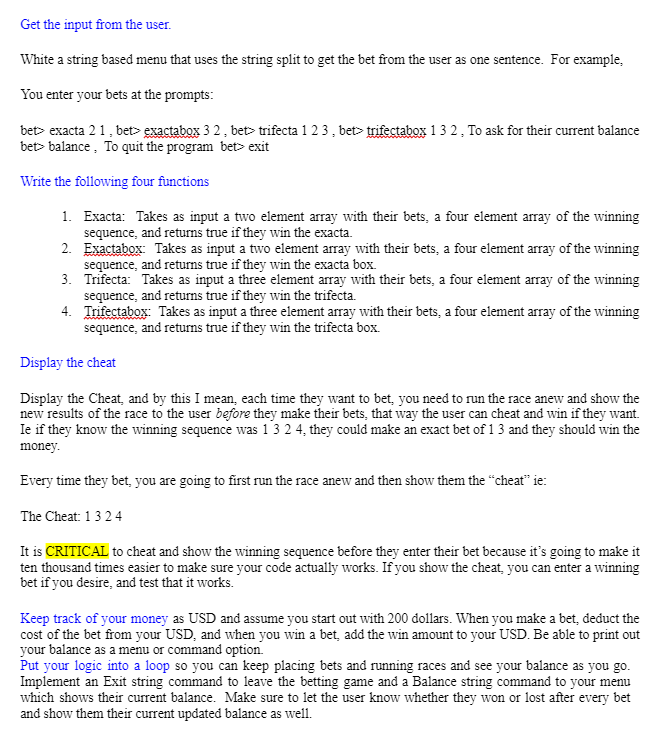 Solved JAVA ONLY!!!Use Java to make a program that takes | Chegg.com