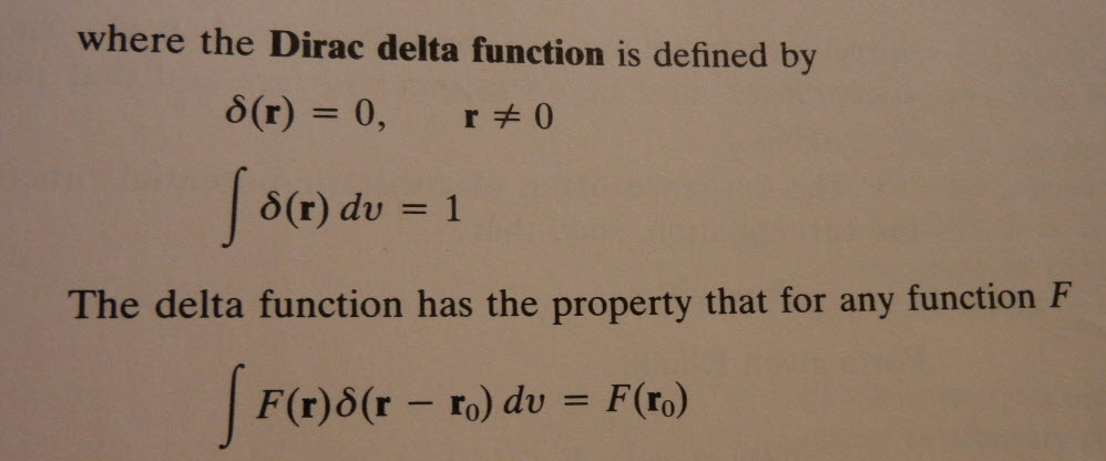 Solved 2-26 By using delta functions for the charge | Chegg.com