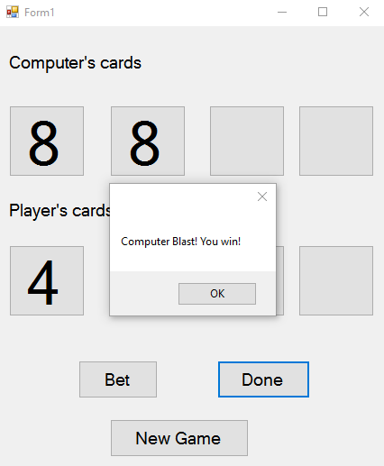 Solved Using C Gui Framework And Use 2 Int Arrays To