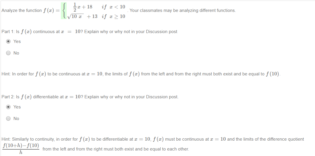 Solved explain your process for determining whether the | Chegg.com