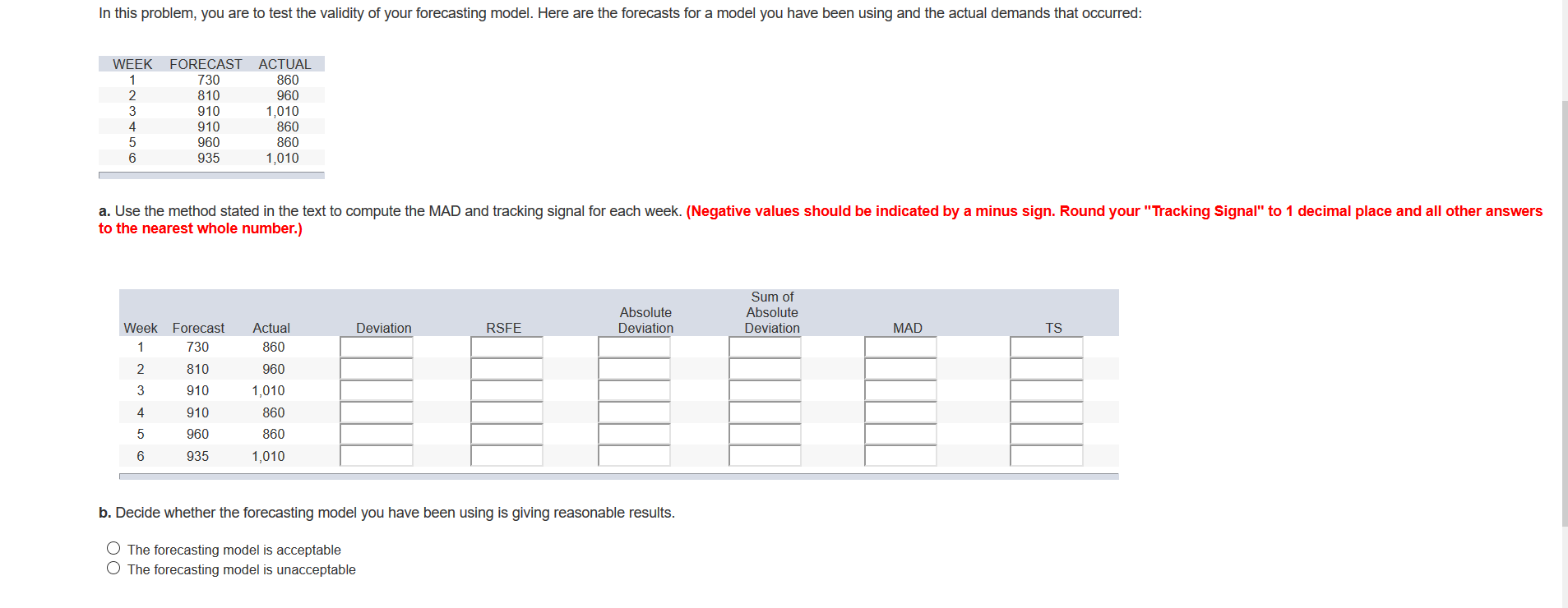 Solved a. Use the method stated in the text to compute the | Chegg.com
