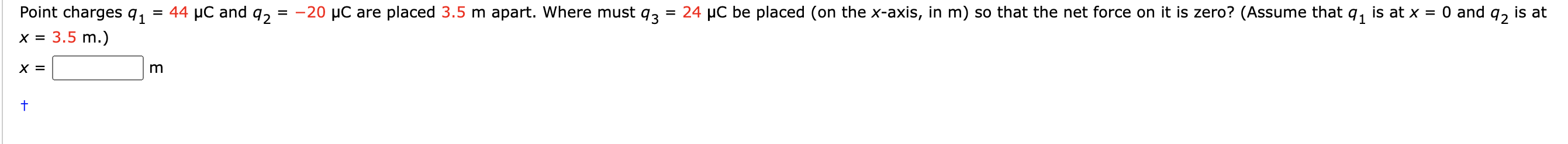 Solved x=3.5 m.) x=m | Chegg.com