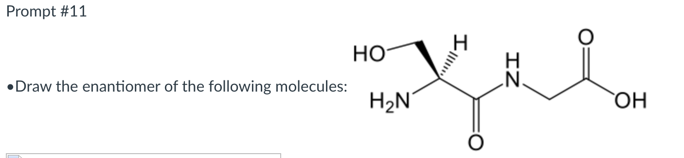 Solved -Draw the enantiomer of the following molecules: | Chegg.com