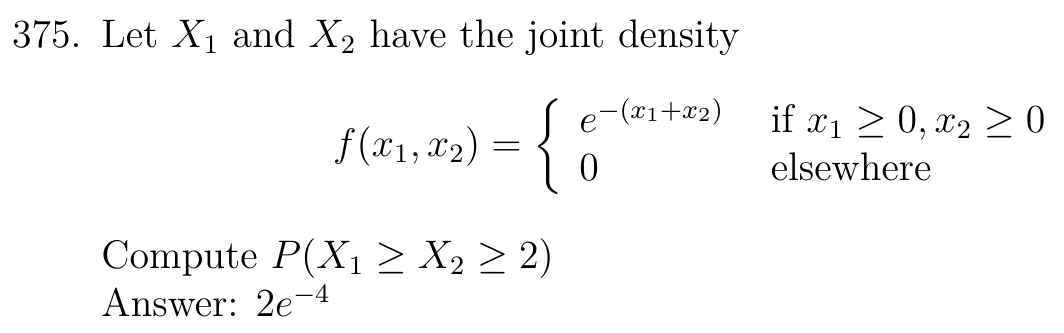 Solved Let x1 ﻿and x2 ﻿have the joint | Chegg.com