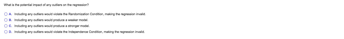 Solved The accompanying scatterplot shows the regression | Chegg.com